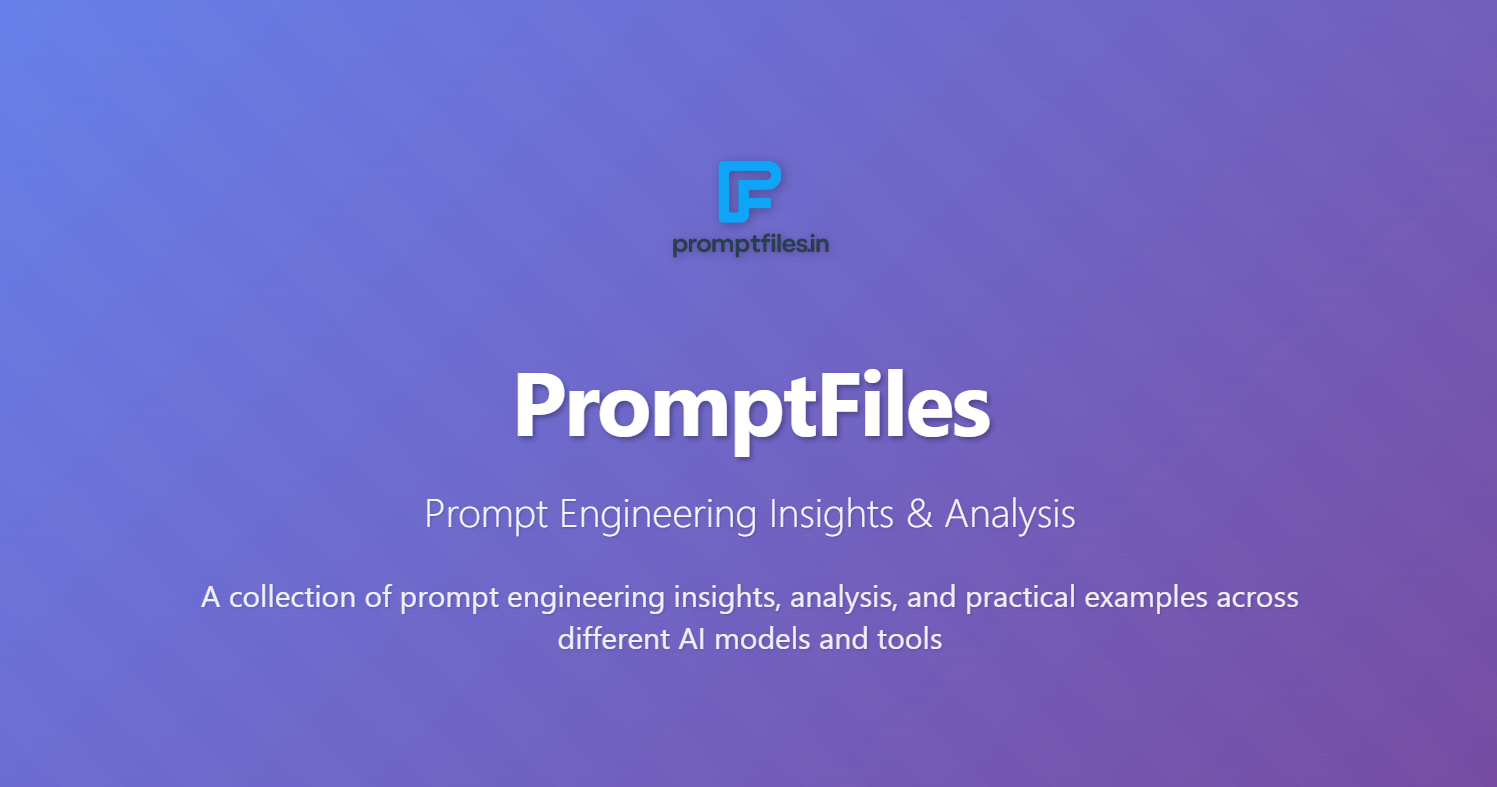 Promptfiles